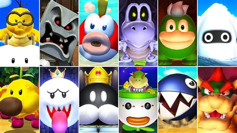 Mario Party 9 Hd All Boss Battle Minigames Youtube