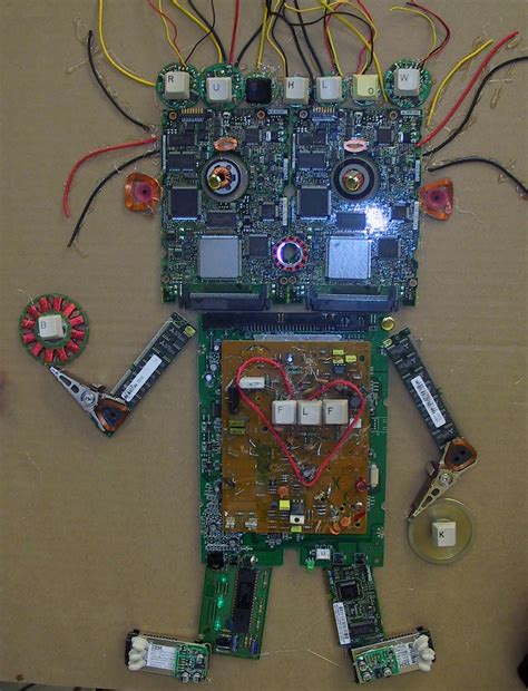 Jacqueline Lamiette Nelson Robot Assemblage