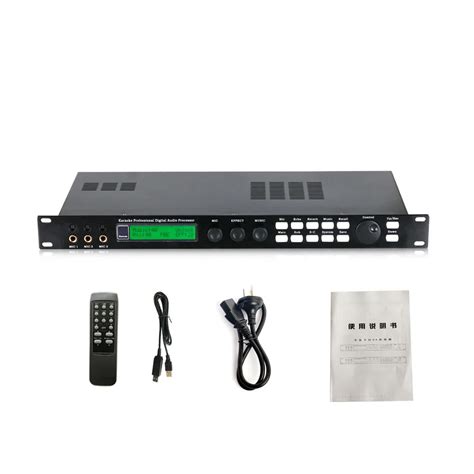 Gax X5 Karaoke Pre Effects Ktv Professional Digital Audio Echo Effect Processor X5 Dsp Audio