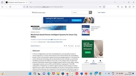 Dr Anand Singh R On Linkedin Researchpublication Smartcitysafety