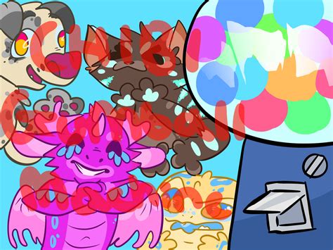 Chibi Feral Gumball Machine Closed By Spinxyb On Deviantart