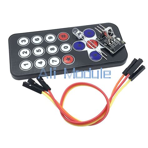 Blackwhite Hx1838 Vs1838 Nec Infrared Ir Wireless Remote Control