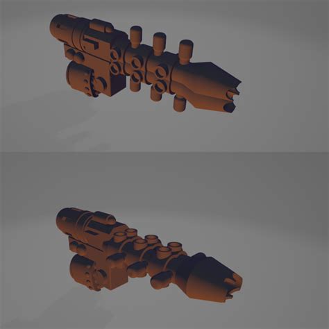 🔫 Shredding Gravity Weapon・ Stl File For ・cults