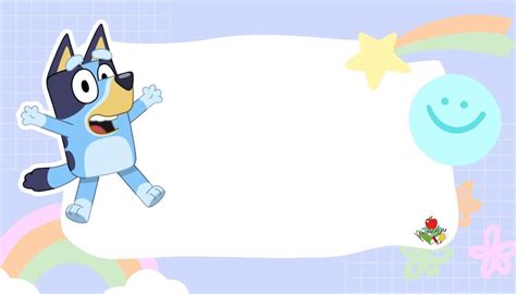Printable Bluey Name Tags