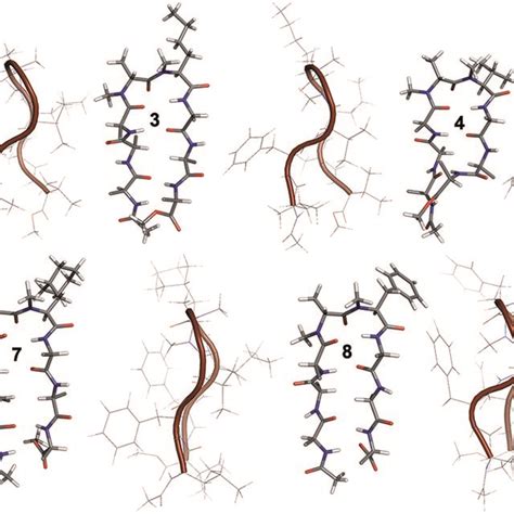 Solution Structure Of 1 And All Of The I 2 Variants 29 In Cdcl3