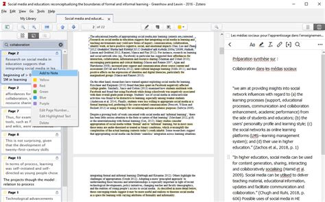 Zotero passe à la version avec de nouvelles fonctions Le blog du Centre NTE