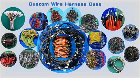 Custom Cable Assembly Overmolded Kf2510 Molex43025 Mx30 Mx42 2x3p 2x6p 2x12p Wire Harness