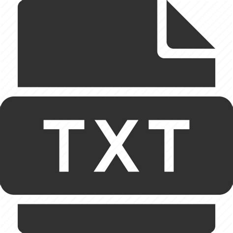 File Format Extension Type Suffix Txt Icon Download On Iconfinder