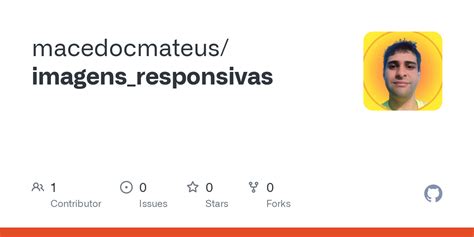 Github Macedocmateusimagensresponsivas
