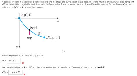 solved a classical problem in the calculus of variations is