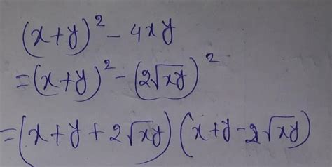 Factorize X Y 2 4xy
