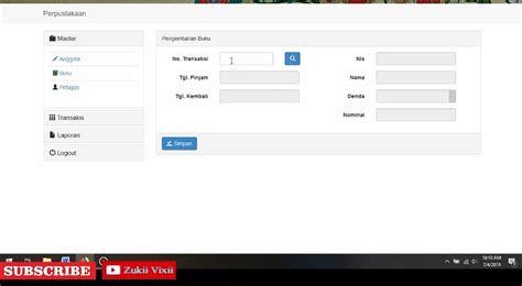 Source Code Peminjaman Buku Perpustakaan Dengan Php Dan Mysql Sederhana