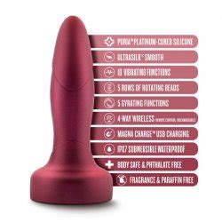 Anal Adventures Matrix Atomic Rimming Gyrating Remote Controlled Plug Martian Sex Toys