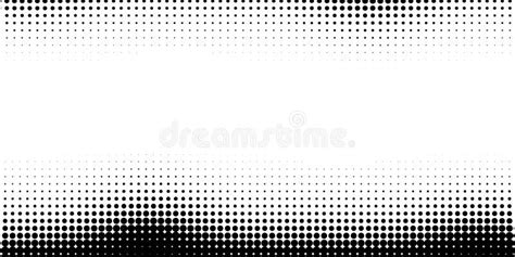 Halftone Circle Fade Effect Halftone Simple Pattern Pop Art Halftone Gradient Vector