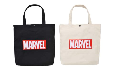 ワンポイントロゴがお洒落！セガプライズ Marvel「プレミアムアップリケトートバッグ」
