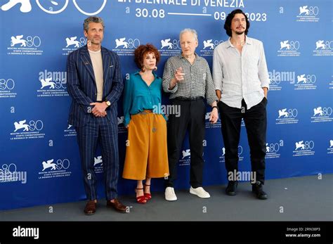 Patrick Dempsey Daniela Piperno Michael Mann Und Adam Driver Beim