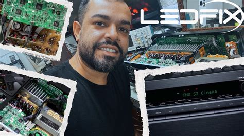 Receiver Da Onkyo Tx Nr616 Não Tinha Som E Saída Hdmi Não Funcionava Reparado Na Ledfix Youtube
