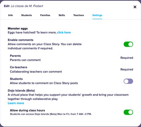 Dojo Islands Beta Faq For Teachers Centro De Asistencia Para Classdojo