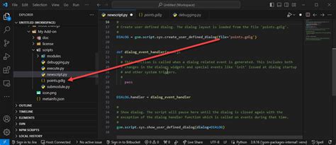 Using Visual Studio Code As An Add On Editor Add On Documentation