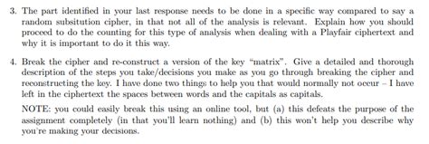 Math549 Coding Theory And Cryptography Breaking