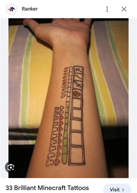 Minecraft Tattoos Tattoo Fails Know Your Meme