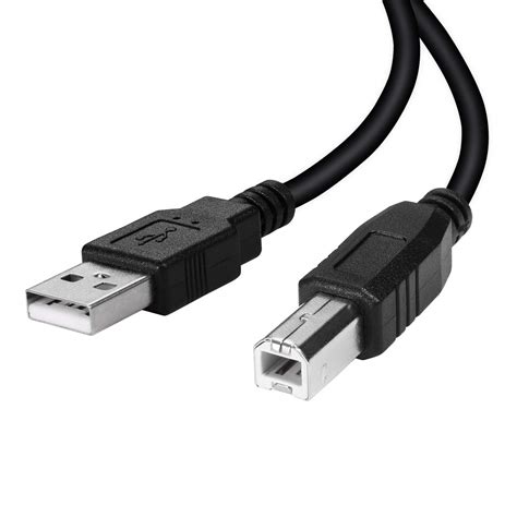Uyghhk Printer Cable Usb 2 0 A To Usb B Lead Type B Male To Male