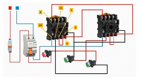 Cdg 11 Relay Connection Diagram 11 Pin Relay Wiring Diagram