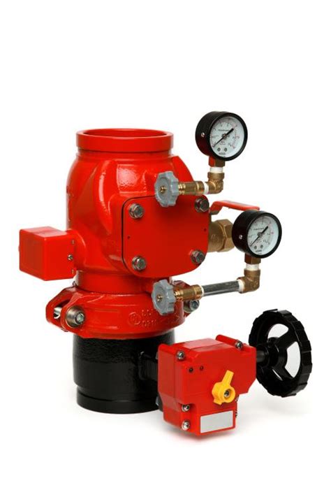 버터플라이 밸브 부착식 알람밸브kfi인증 지에스피 코리아