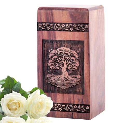 Karyliz Tree Of Life Wooden Urns Wooden Boxes Creamated Ash Urns
