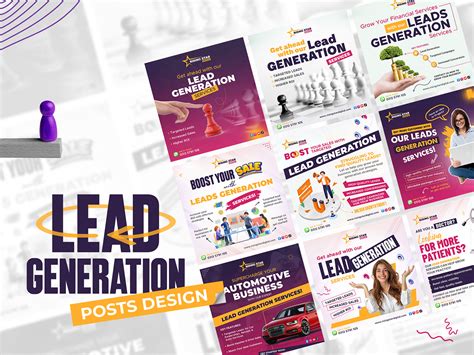 Lead Generation Posts Design Behance