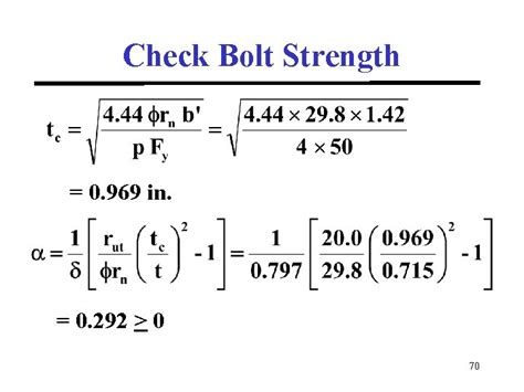 SESSION DIRECT LOADED CONNECTIONS PRYING FORCES BOLT