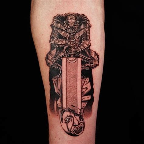 Dragon Slayer Sword Tattoo