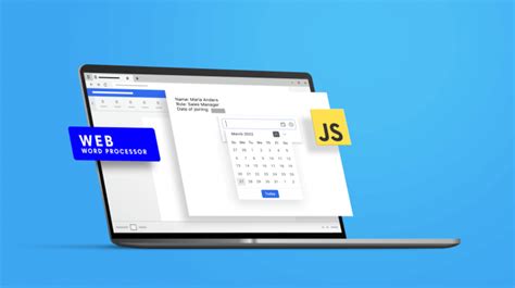 Easily Create A Fillable Form Using Javascript Word Processor