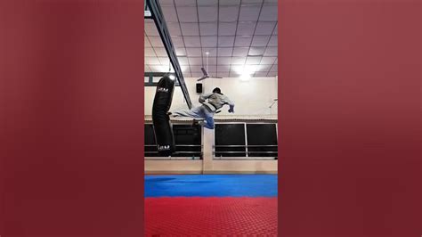 Flying Side Kick🔥☠️ Most Powerful Kick Taekwondo Kick Shorts Youtube