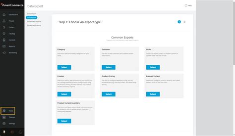 Exporting Data Knowledge Center