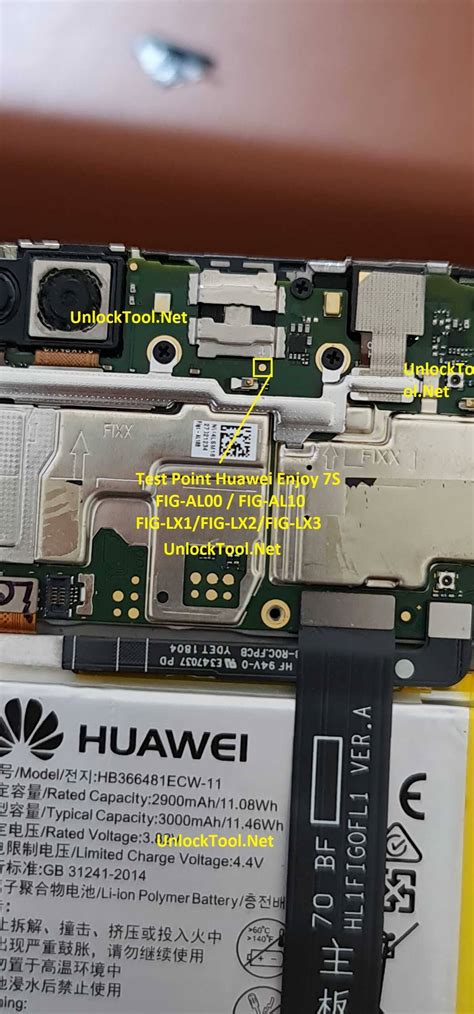 Huawei Fig Al00 Fig Al10 Fig Lx1 Fig Lx2 Fig Lx3 Test Point Unlocktool