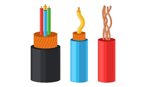 Premium Vector Copper Wire As Electrical Cable For Power Generation