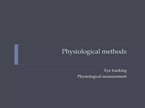 Evaluation Techniques In Hci Pptx