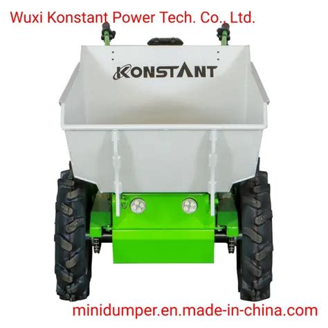 Power Concretemud Buggy With Chain Drive Electric Battery 300kg