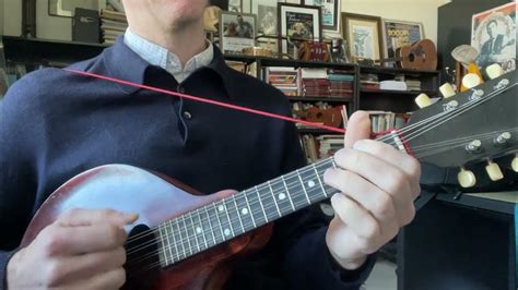 String Scales And Major Scales On The Mandolin Youtube