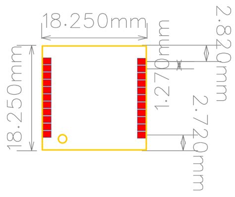CubeCell Mechanical Drawings CubeCell Heltec Automation Technical Community