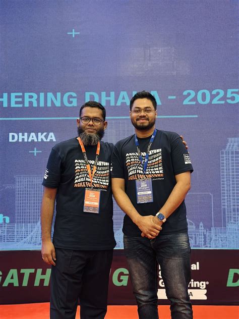 Scrumgathering Agileleadership Continuousimprovement Scrumbangladesh Shafiur Rahman Shorol