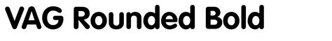 Vag Rounded Font Webfont And Desktop Myfonts
