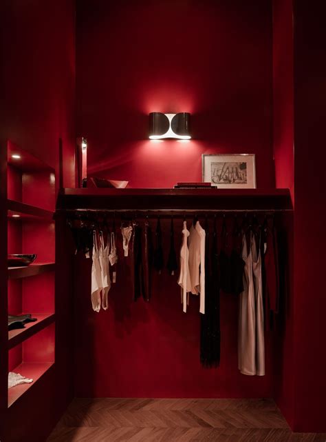 Elle Decor Fleur Du Mal Red Closet Ideas Red Closet Aesthetic