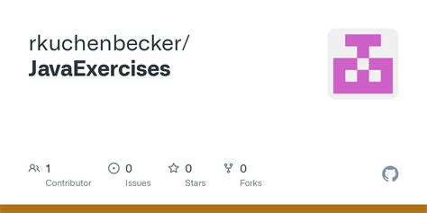 GitHub Rkuchenbecker JavaExercises