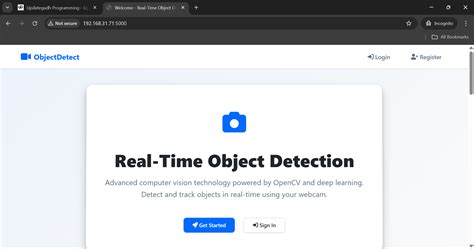 Real Time Object Detection Using Flask And Opencv Webcam
