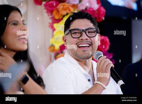 Humberto Martinez Speaks On Stage During The Spoiled Latina Summit 2025