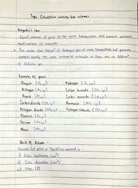 Solution Chemistry Igcse Notes Unit 1 Chapter 6 Chemical Formulae Equations And Calculations Solution Chemistry Igcse Notes Unit 1 Chapter 6 Chemical Formulae Equations And Calculations