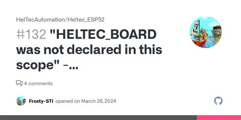 heltec board was not declared in this scope o · issue 132 · heltecautomation