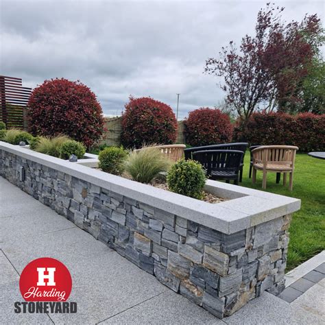 Silver Granite Wall Capping